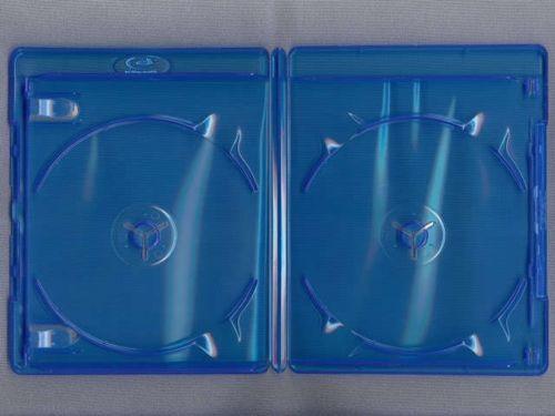 Double Blu Ray Cover Case 12mm Holds 2 BluRay Disc with Clear plastic ...